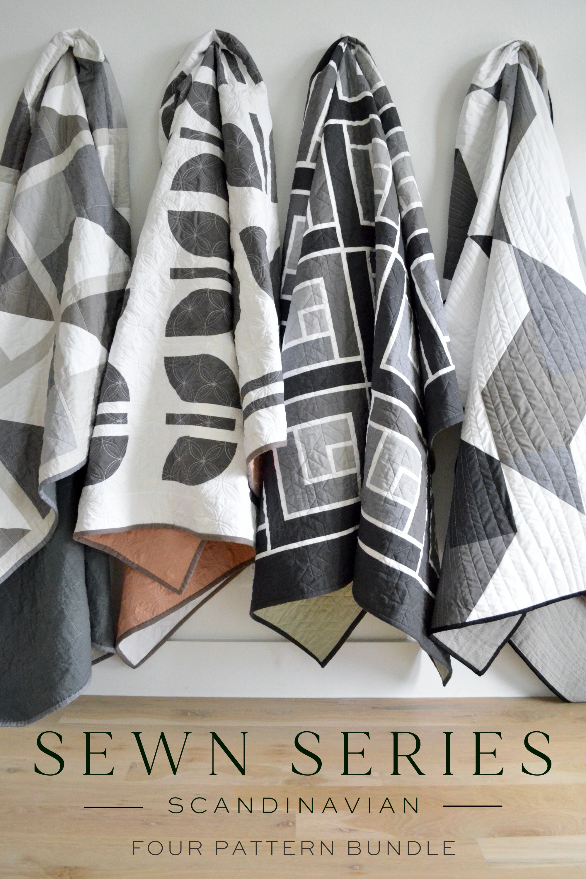 Sewn Scandinavian Quilt Pattern Series PDF Download - Etsy