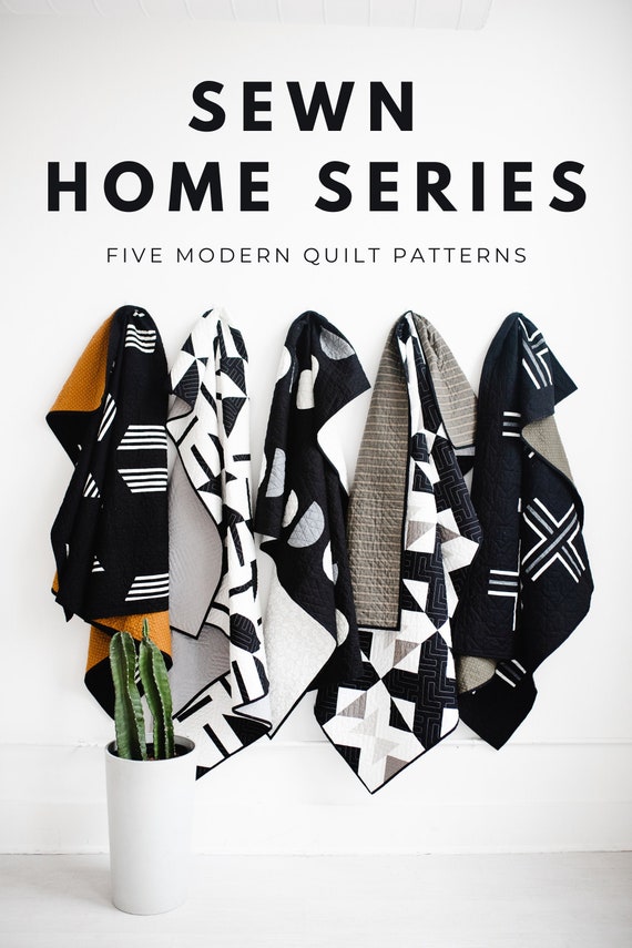 Sewn Home Quilt Pattern Series PDF Download - Etsy