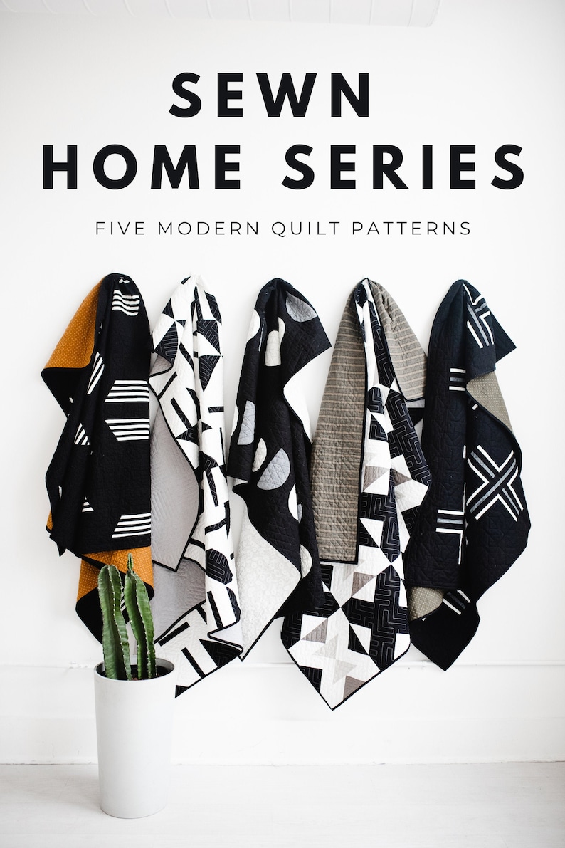 Sewn Home Quilt Pattern Series PDF Download - Etsy