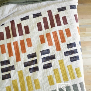 Leaded Light Quilt Pattern PDF Download | Modern Quilt Pattern - Etsy