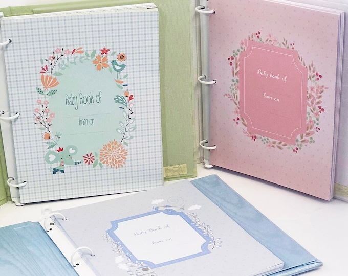 Baby Girl Memory Book, Printable Baby Book Pages, Baby Book First Year ...
