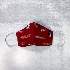 Face Mask Florida Seminoles - Etsy