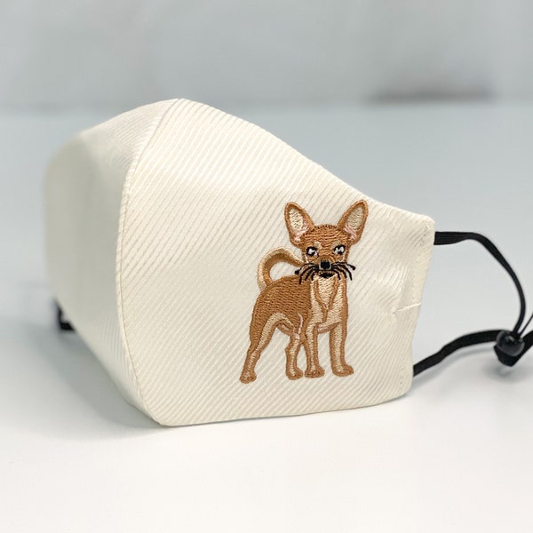 Chihuahua Face Mask - Etsy