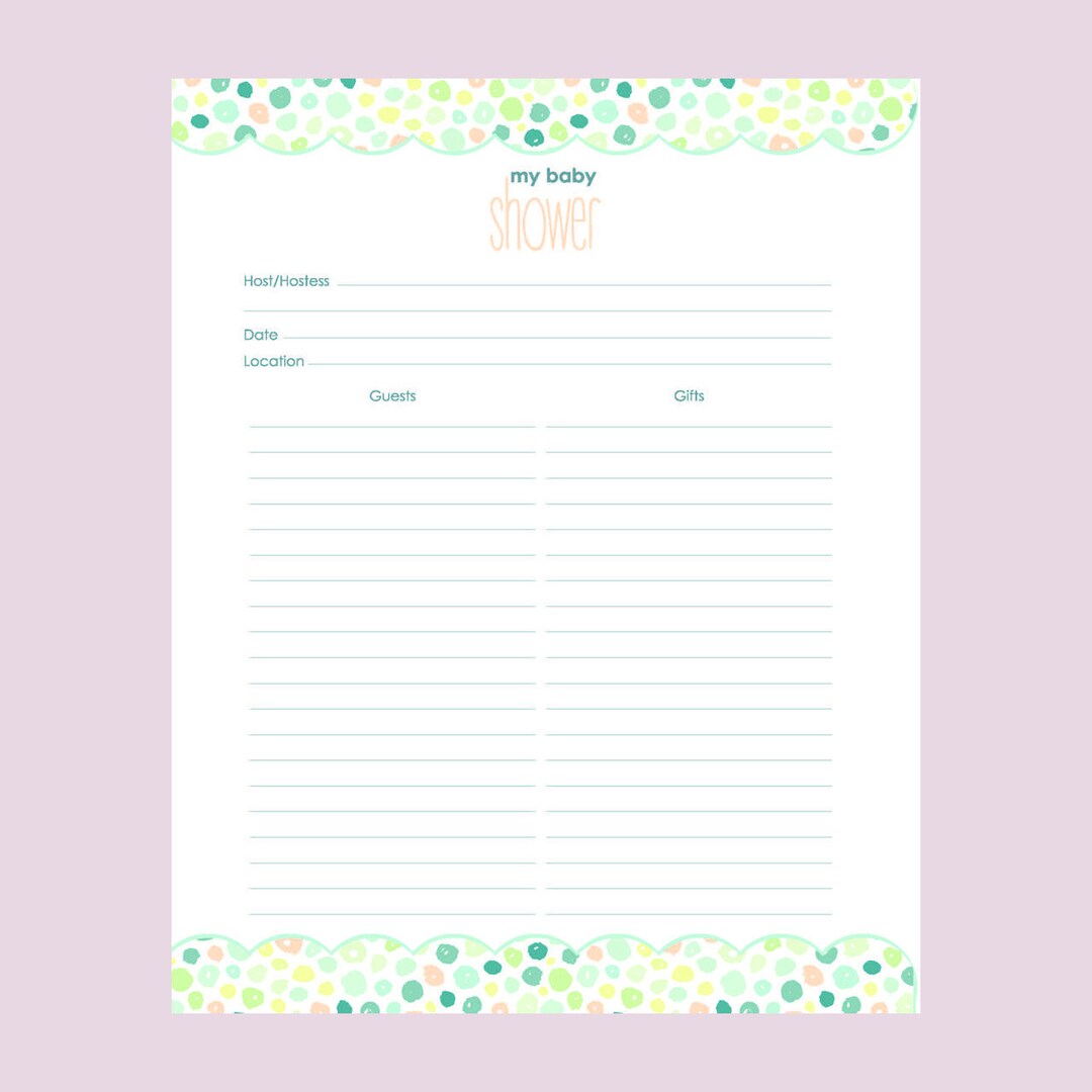 Baby Memory Book Page Refills Gender Neutral - Etsy