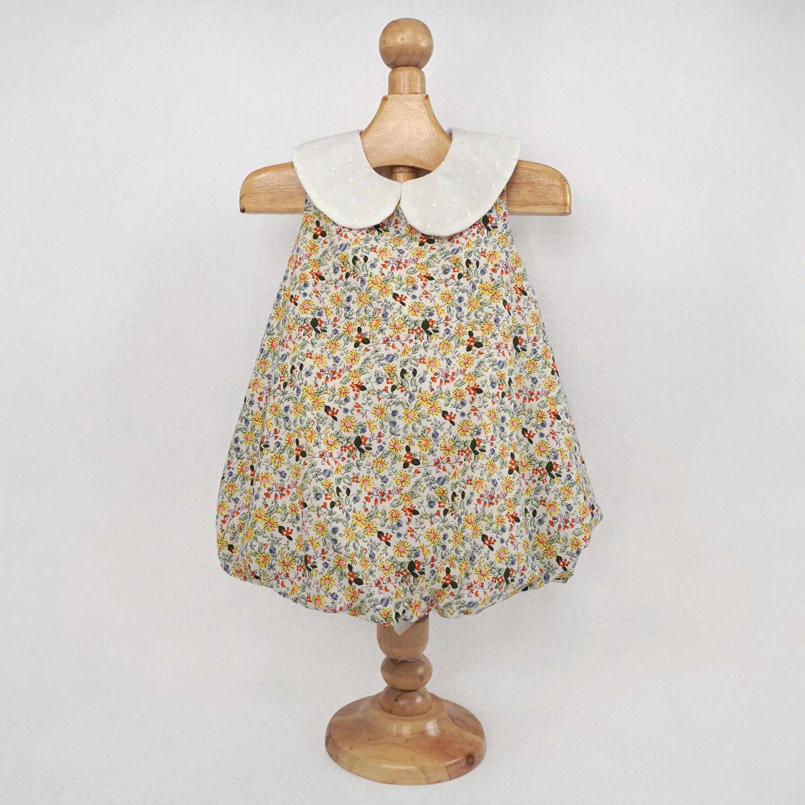 Sleeveless Peter Pan Collar Bubble Dress Mini Garden - Etsy