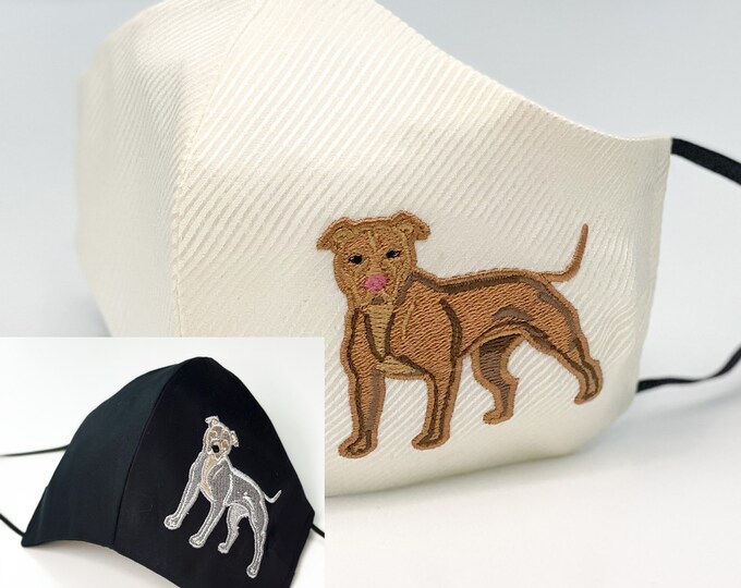 Pit Bull Face Mask, Pit Bull Mom Face Mask, Pitbull Face Mask, Pit Bull ...