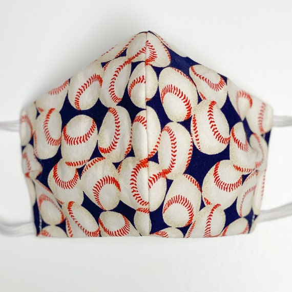 Baseball Face Mask adult & Childrens Sizes | Etsy