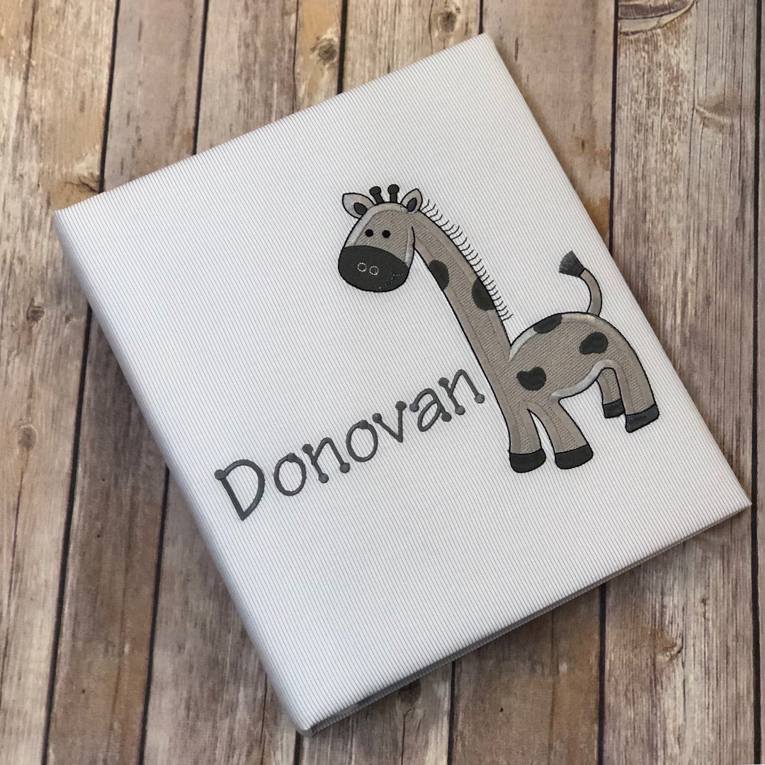 Baby Memory Book in the George the Giraffe Collection // Baby Record ...