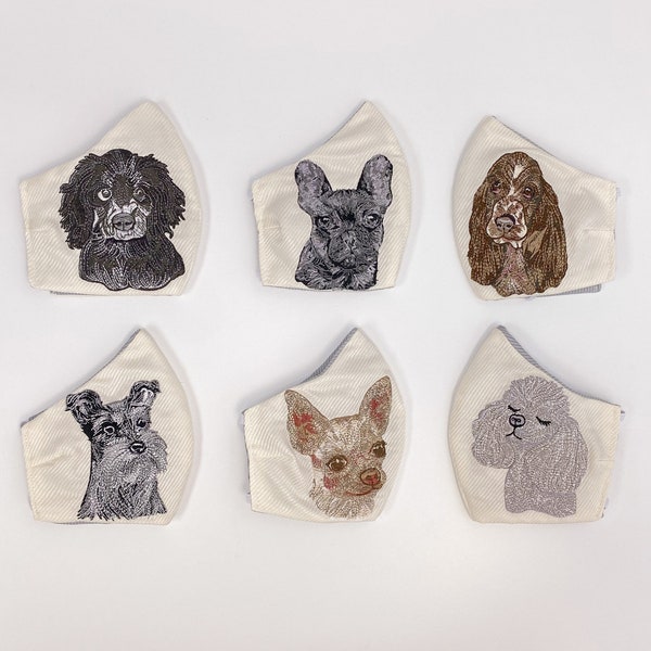 Cocker Spaniel Face Mask - Etsy