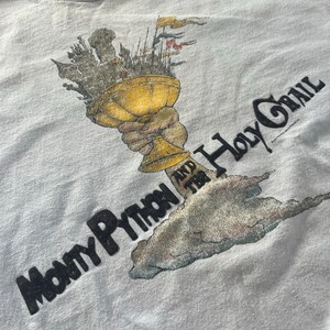 Vintage Monty Python and the Holy Grail T Shirt Size 2XL Awesome ...