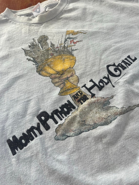 Vintage Monty Python and the Holy Grail T Shirt Size … - Gem