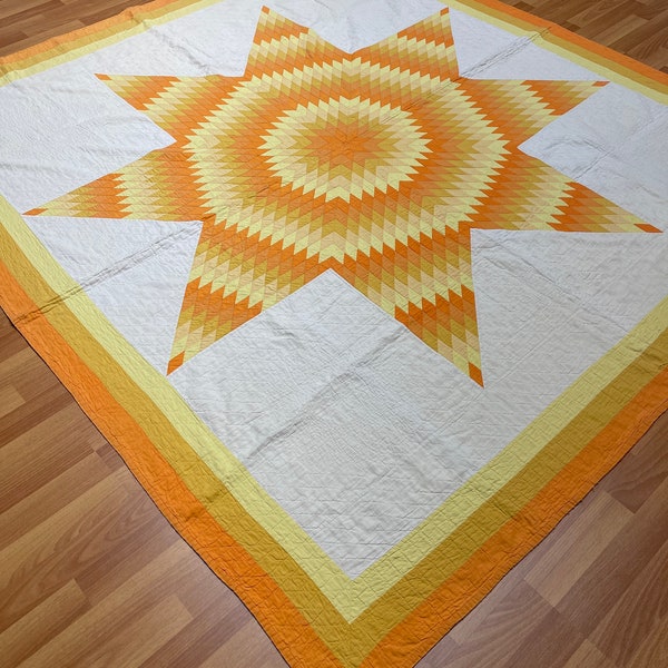 Texas Star Quilt Pattern - Etsy