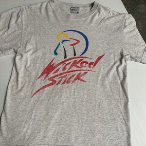 Vintage Wicked Stick Golf Club T Shirt Size Medium Awesome Graphic ...
