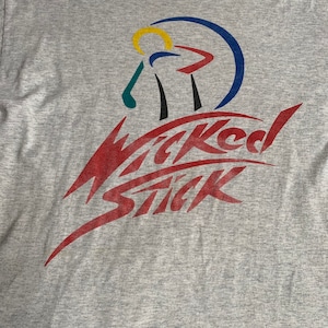 Vintage Wicked Stick Golf Club T Shirt Size Medium Awesome Graphic ...