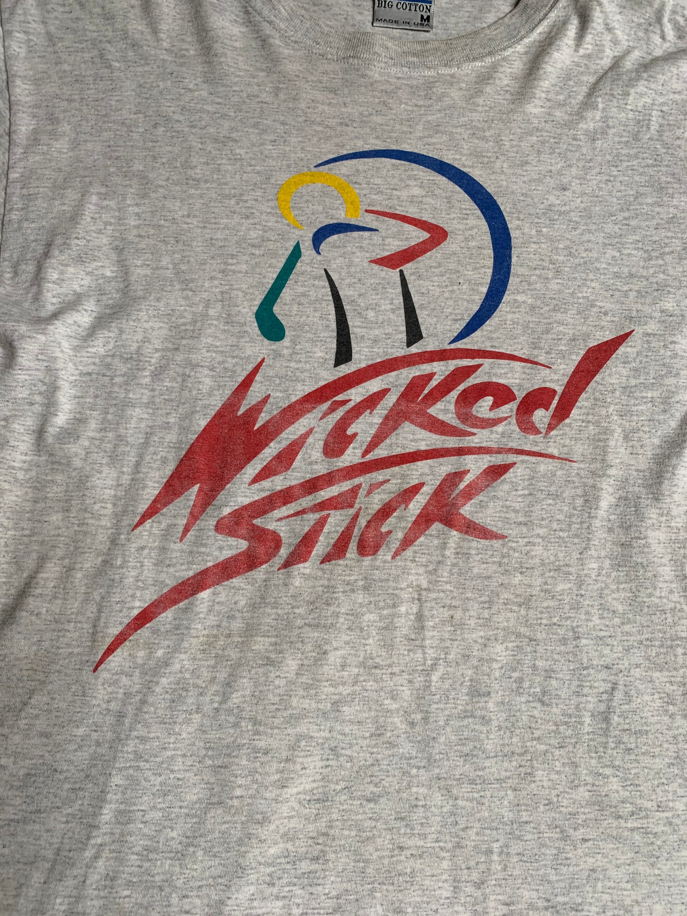 Vintage Wicked Stick Golf Club T Shirt Size Medium Awesome Graphic ...