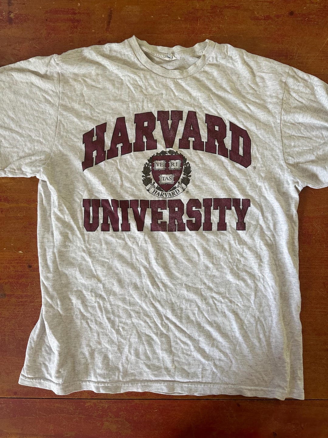 Vintage Harvard University Heather Gray Tshirt Nice - Etsy
