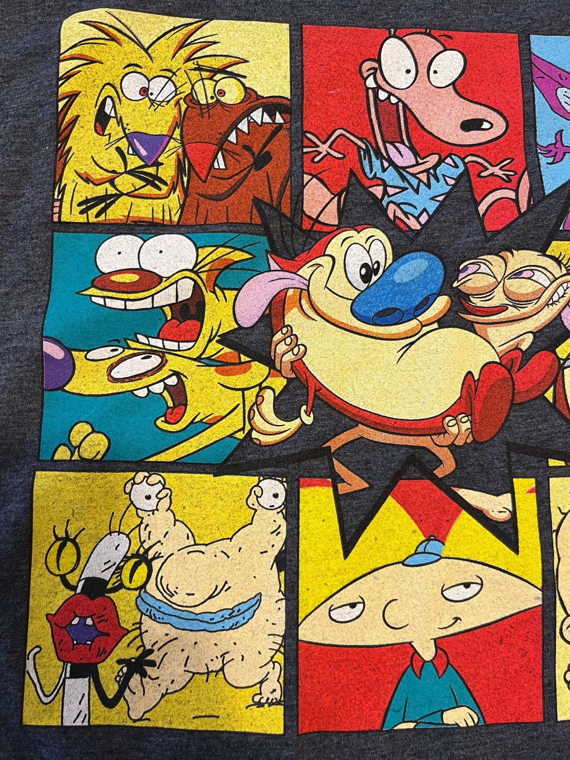 Nickelodeon Vintage Cartoon Shows T Shirt Fits Size Large / - Etsy