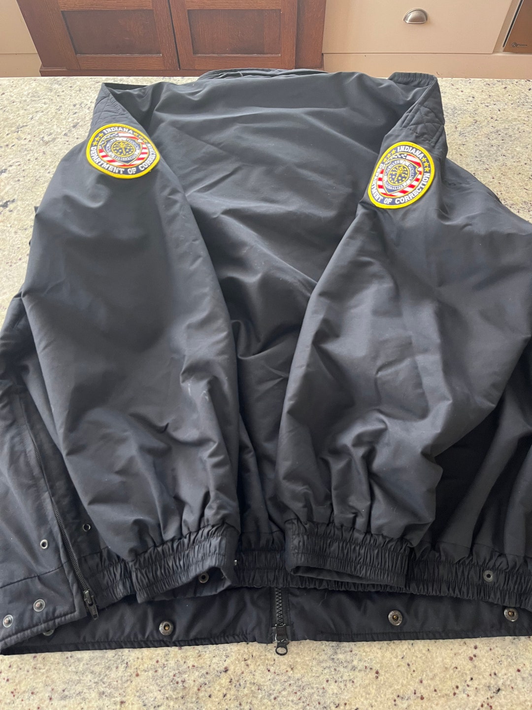 Vintage Indiana Department of Corrections Winter Coat Size 2XL Quality ...