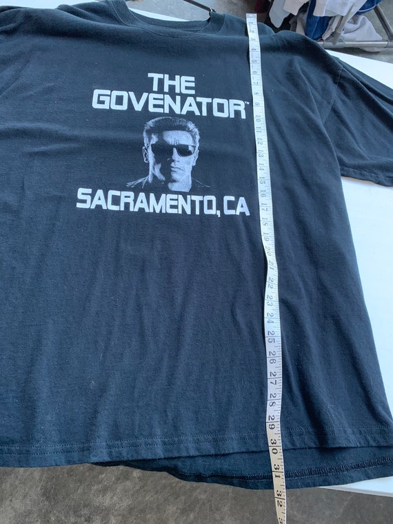 Vintage Arnold Schwarzenegger The Govenator T Shirt S… - Gem