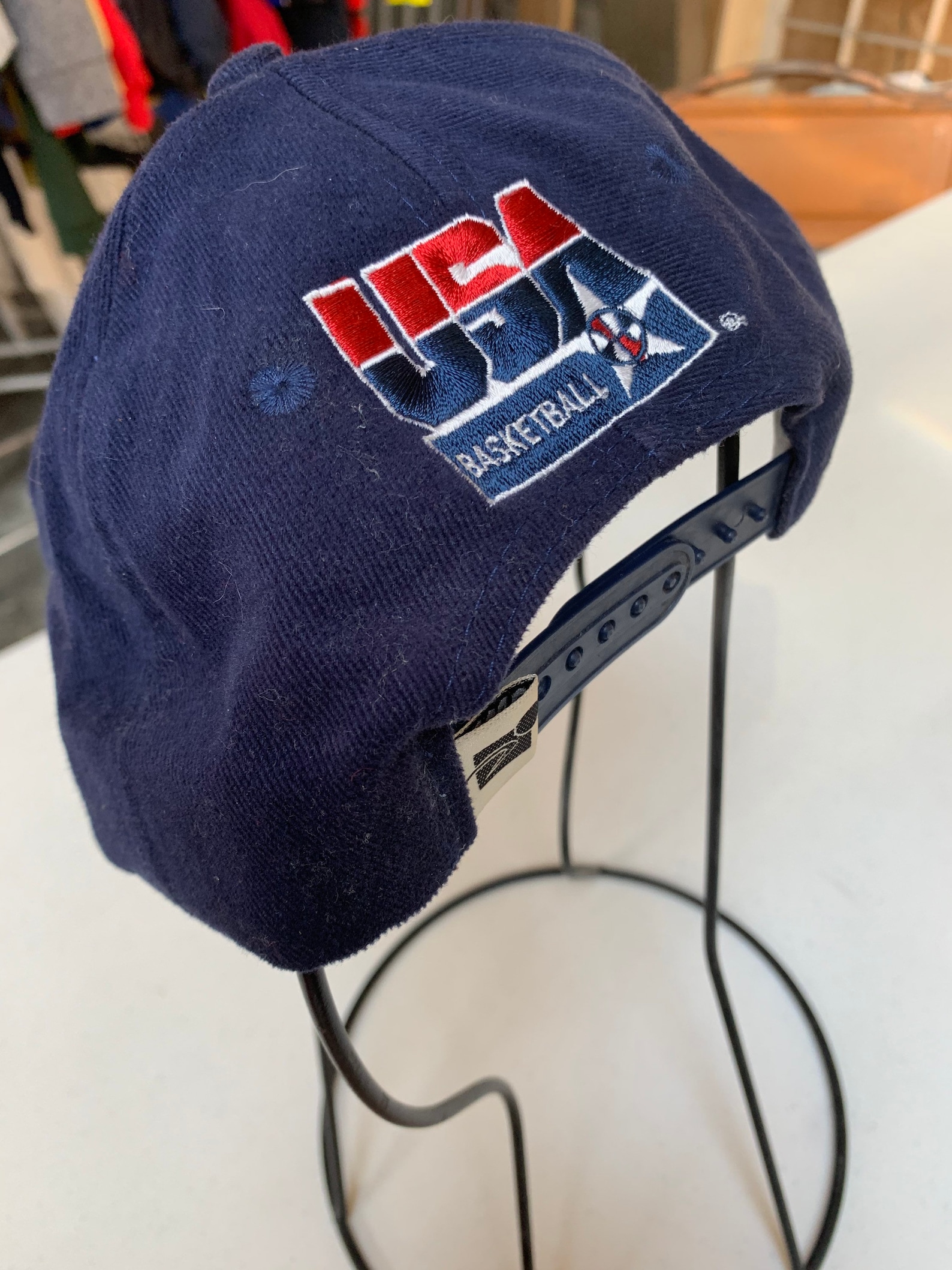 Vintage 90’s Champion Olympic Team USA Basketball Snapback Hat Cap NBA ...