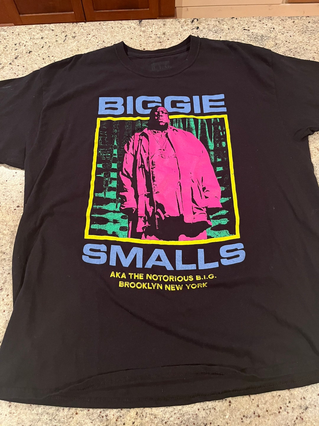 Biggie Smalls the Notorious B.I.G. T Shirt Size XL Brooklyn New York ...