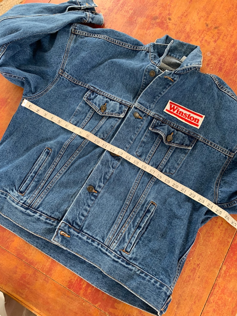Vintage 70s 80s Winston Rodeo Denim Jacket Size XL. Extra - Etsy