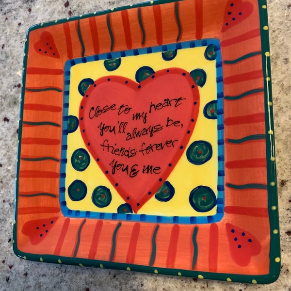 Joyce Plate - Etsy