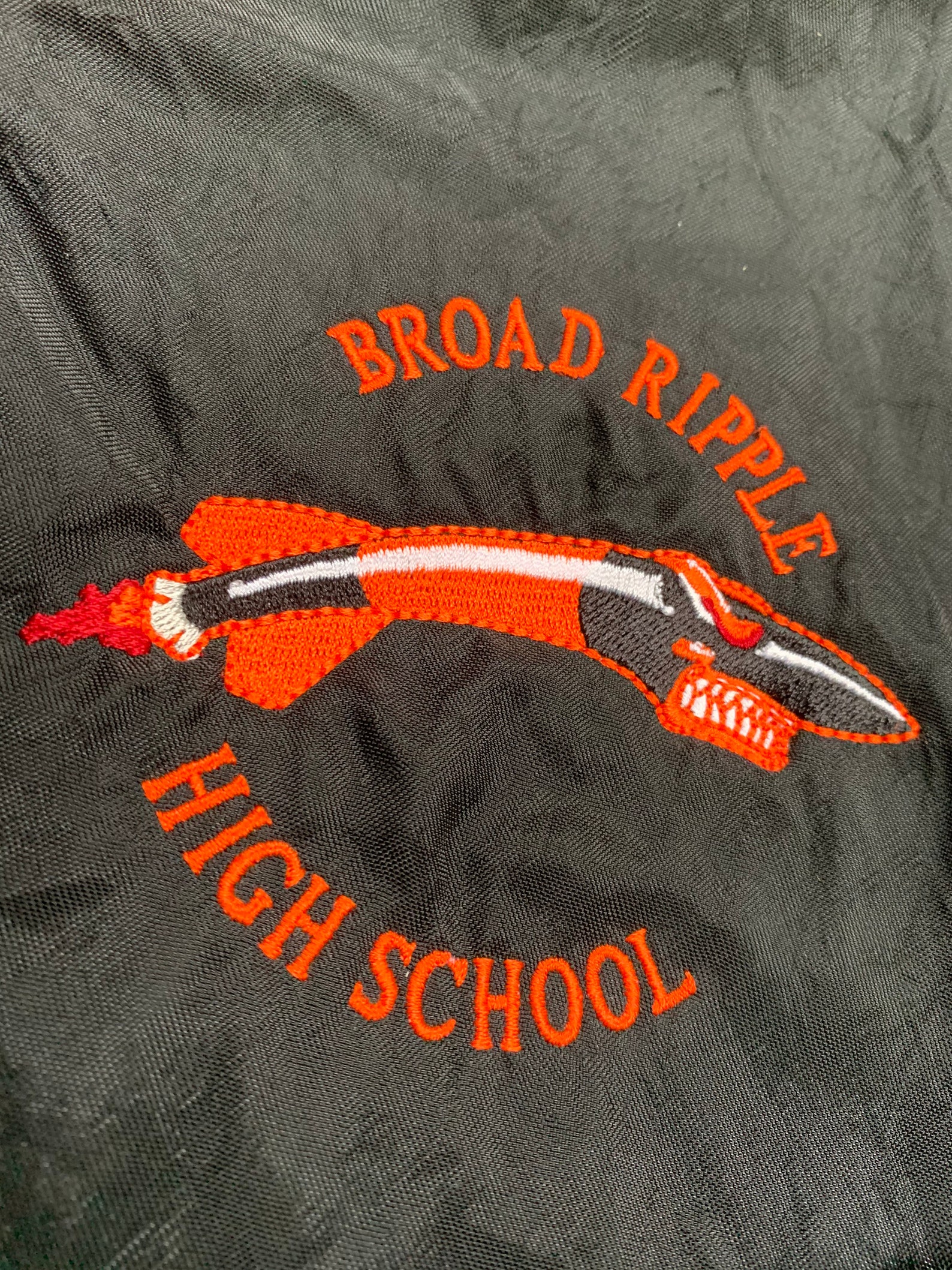 Vintage Broad Ripple High School Rockets Pullover Jacket - Etsy