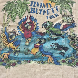 Vintage 2004 Jimmy Buffett Concert T Shirt Size Large License to Chill ...