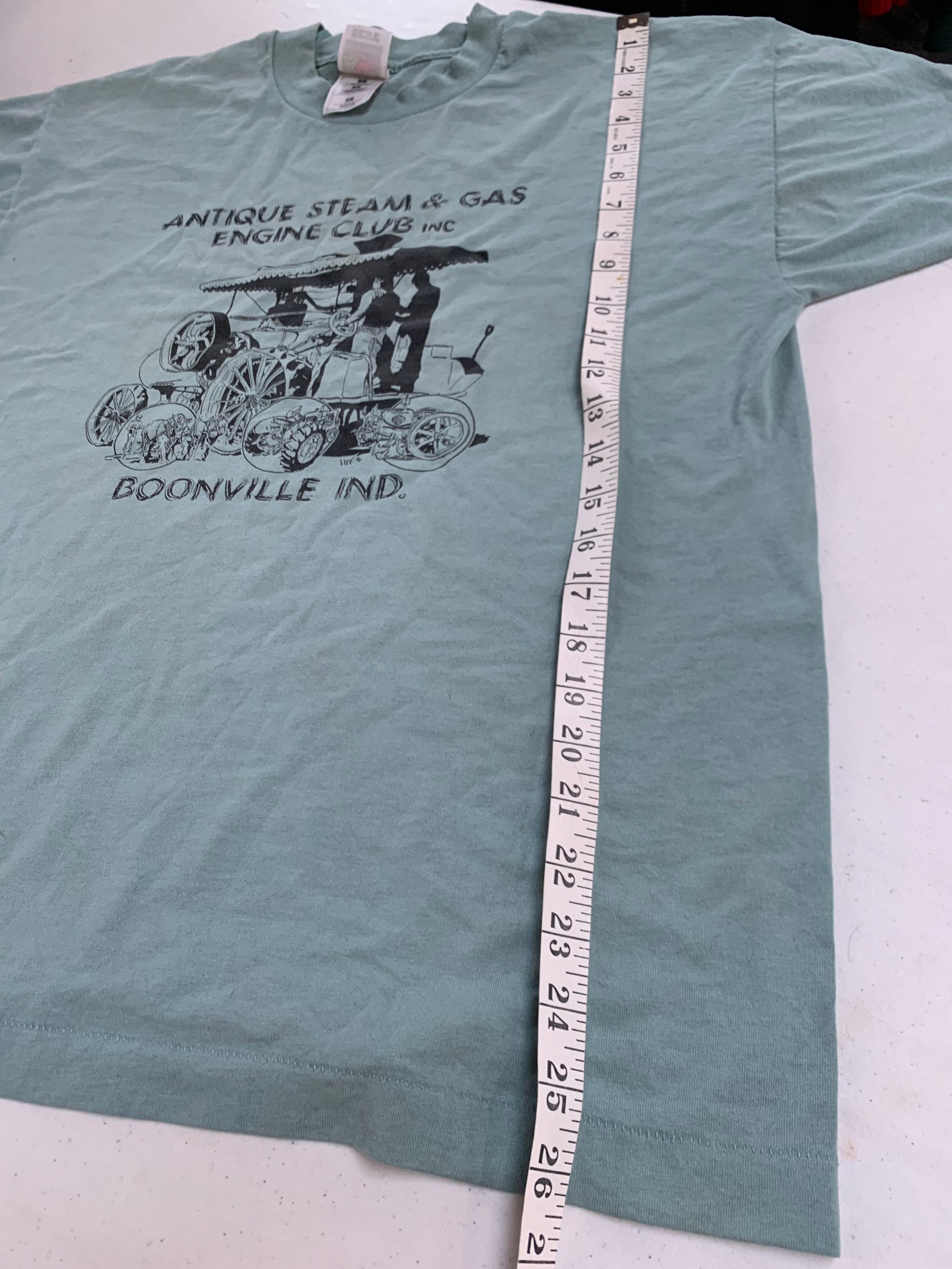 Vintage Antique Steam & Gas Engine Club T Shirt Tractor Size | Etsy