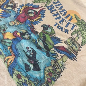 Vintage 2004 Jimmy Buffett Concert T Shirt Size Large License to Chill ...