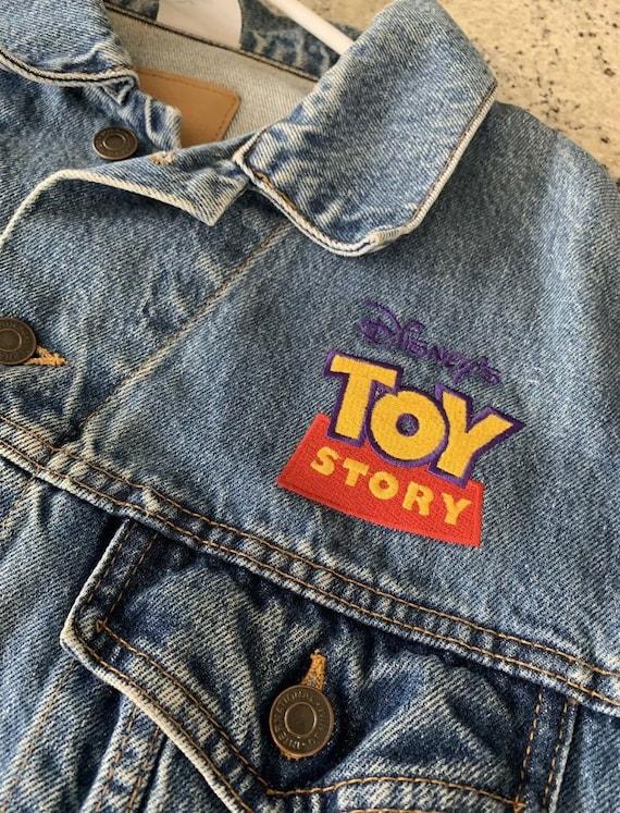 RARE Vintage 1995 Disney Toy Story Movie Denim Jacket Size | Etsy
