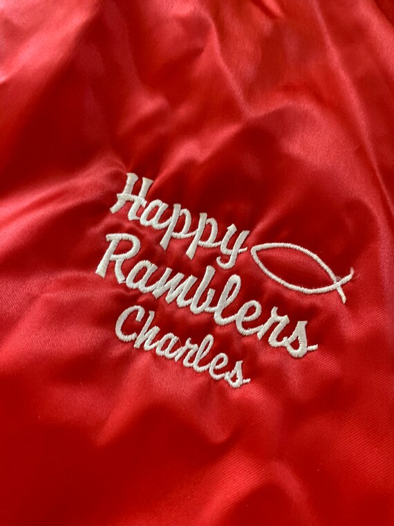 Vintage 70s Camping RV Happy Ramblers Club Jacket Siz… - Gem