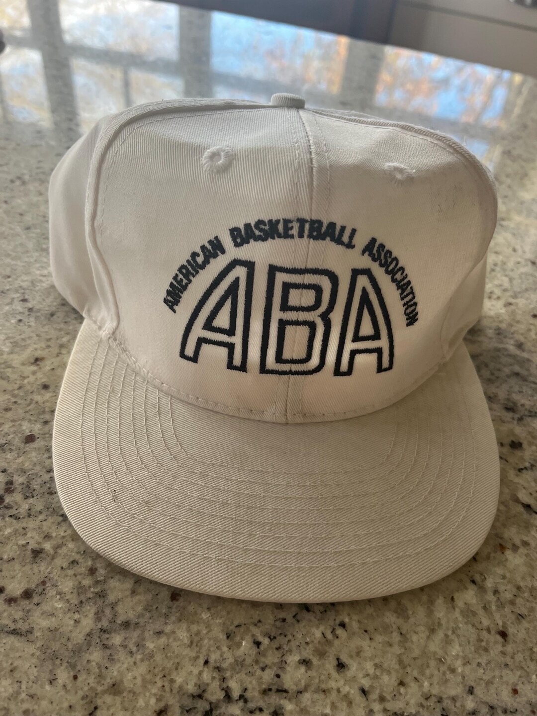 Vintage ABA American Basketball Association Hat Cap Quality Embroidered ...