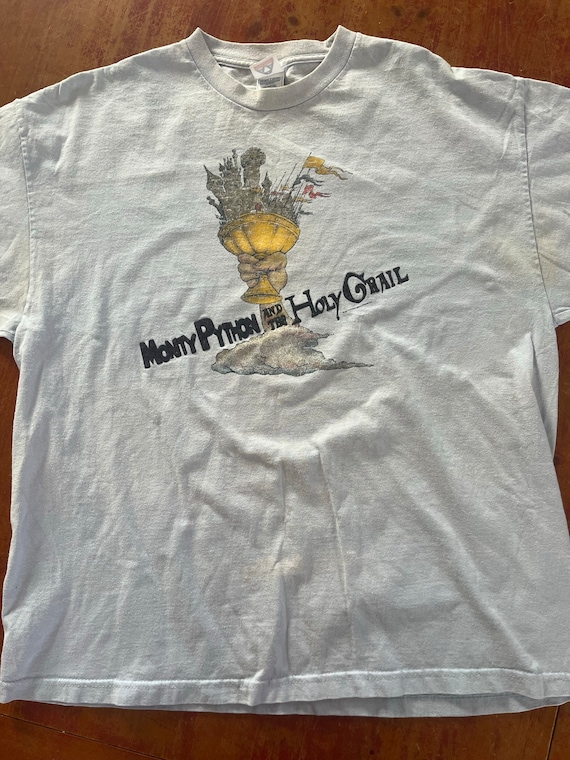 Vintage Monty Python and the Holy Grail T Shirt Size … - Gem