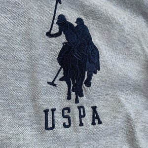 US Polo Association USPA Polo Shirt Size 5XLT Tall Quality Embroidered ...