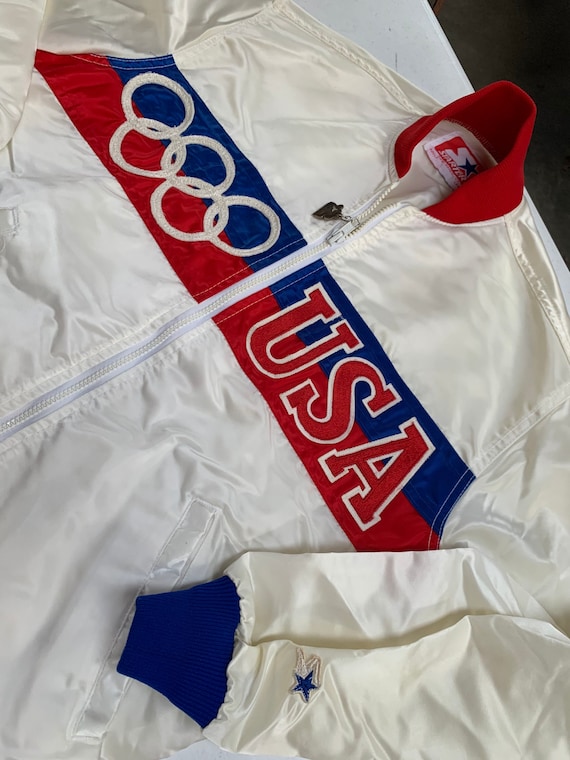 Early Vintage 70s Starter Brand Olympic Jacket Size L… - Gem