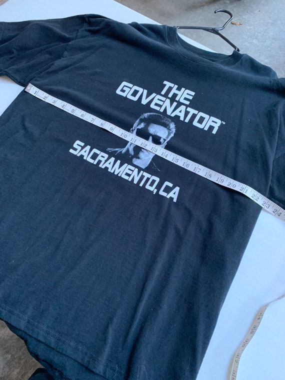 Vintage Arnold Schwarzenegger The Govenator T Shirt S… - Gem