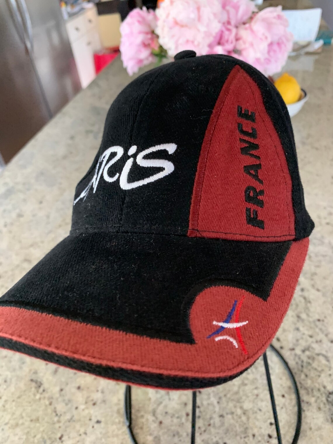 Vintage Paris France Hat Cap Quality Embroidered | Etsy