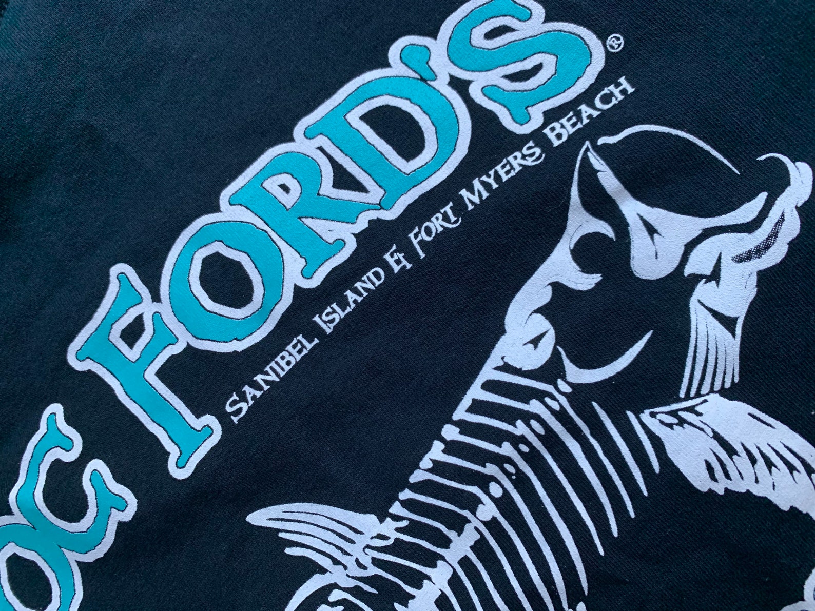 Vintage Doc Fords Rum Bar & Grill Florida Long Sleeve T Shirt | Etsy