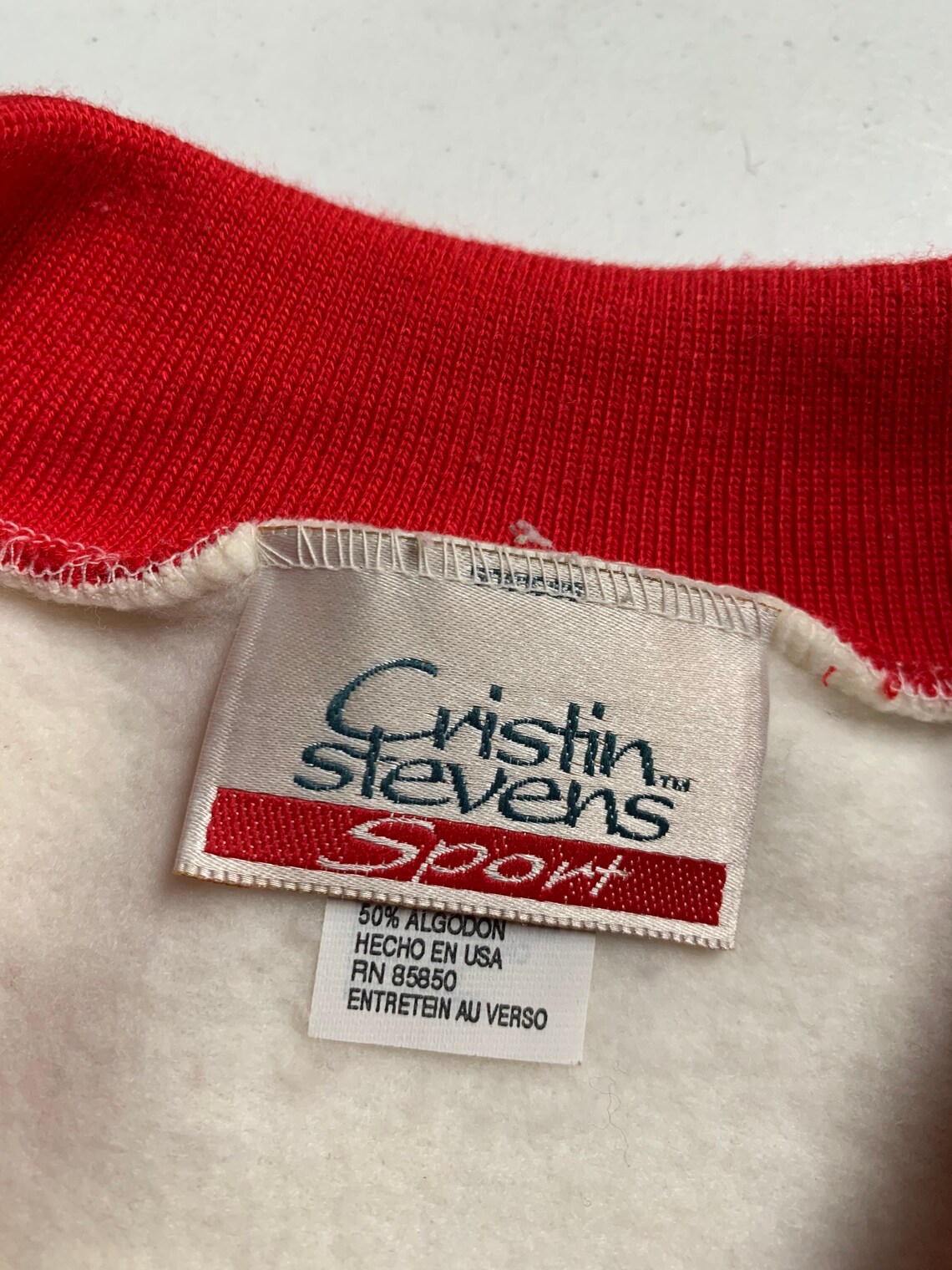 Vintage 70s Pair of Cardinals in Tree Sweater Sweatshirt Womens Size ...