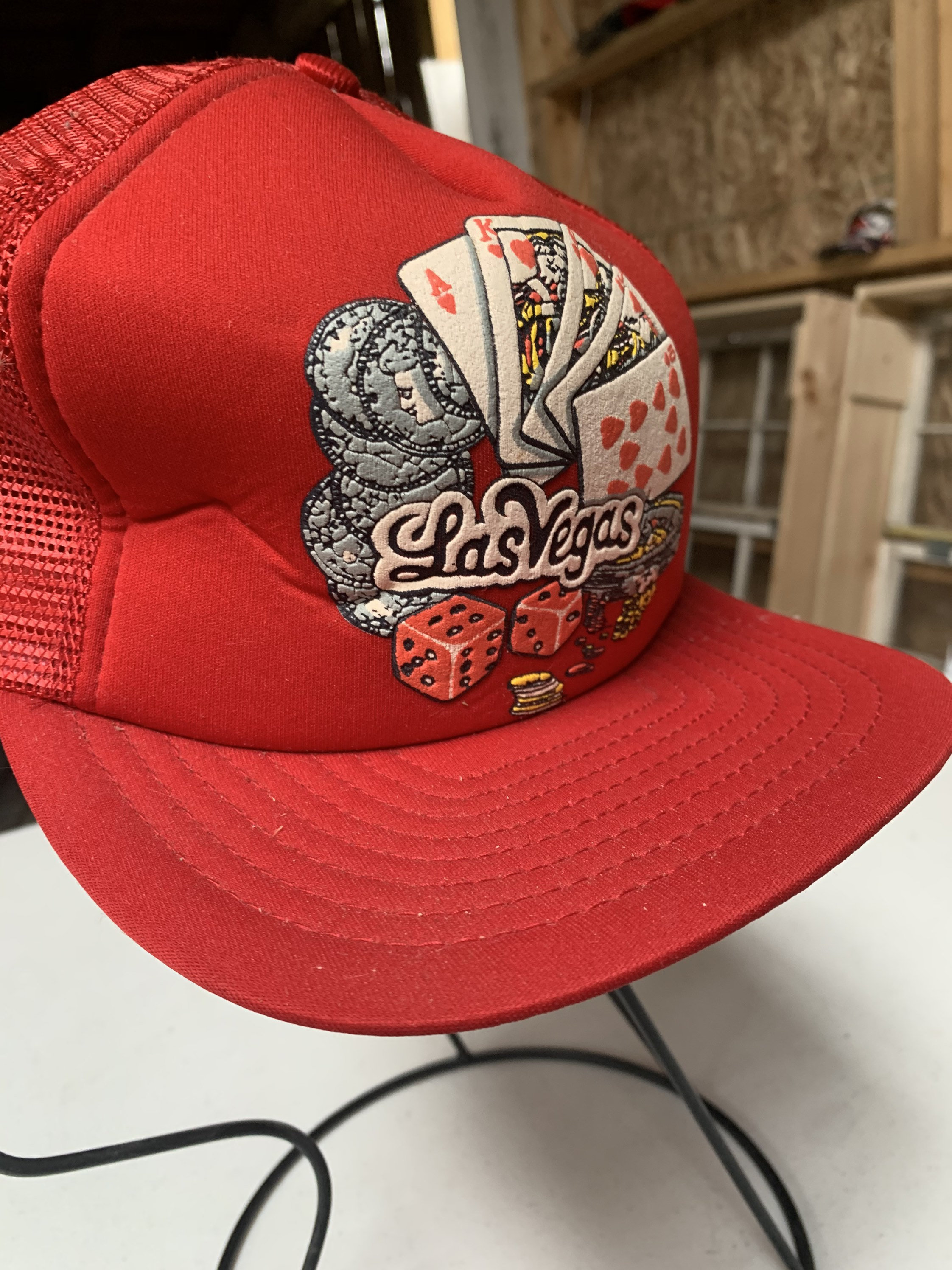 Vintage Las Vegas Poker Royal Flush Snapback Hat Cap Awesome | Etsy