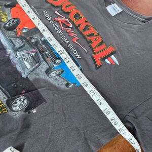 Ducktail Run Gas City Indiana 2010 Car Hot Rod Show T Shirt Size Large ...