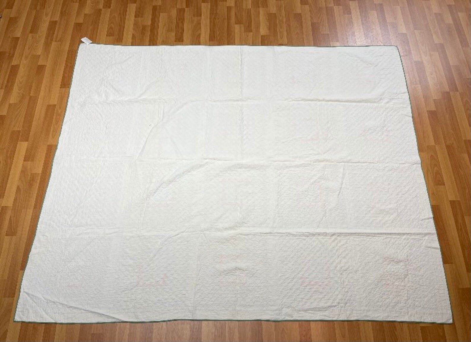 Vintage 1930s Hand Made Philadelphia Pavement Pattern Lavender Quilt 74 ...