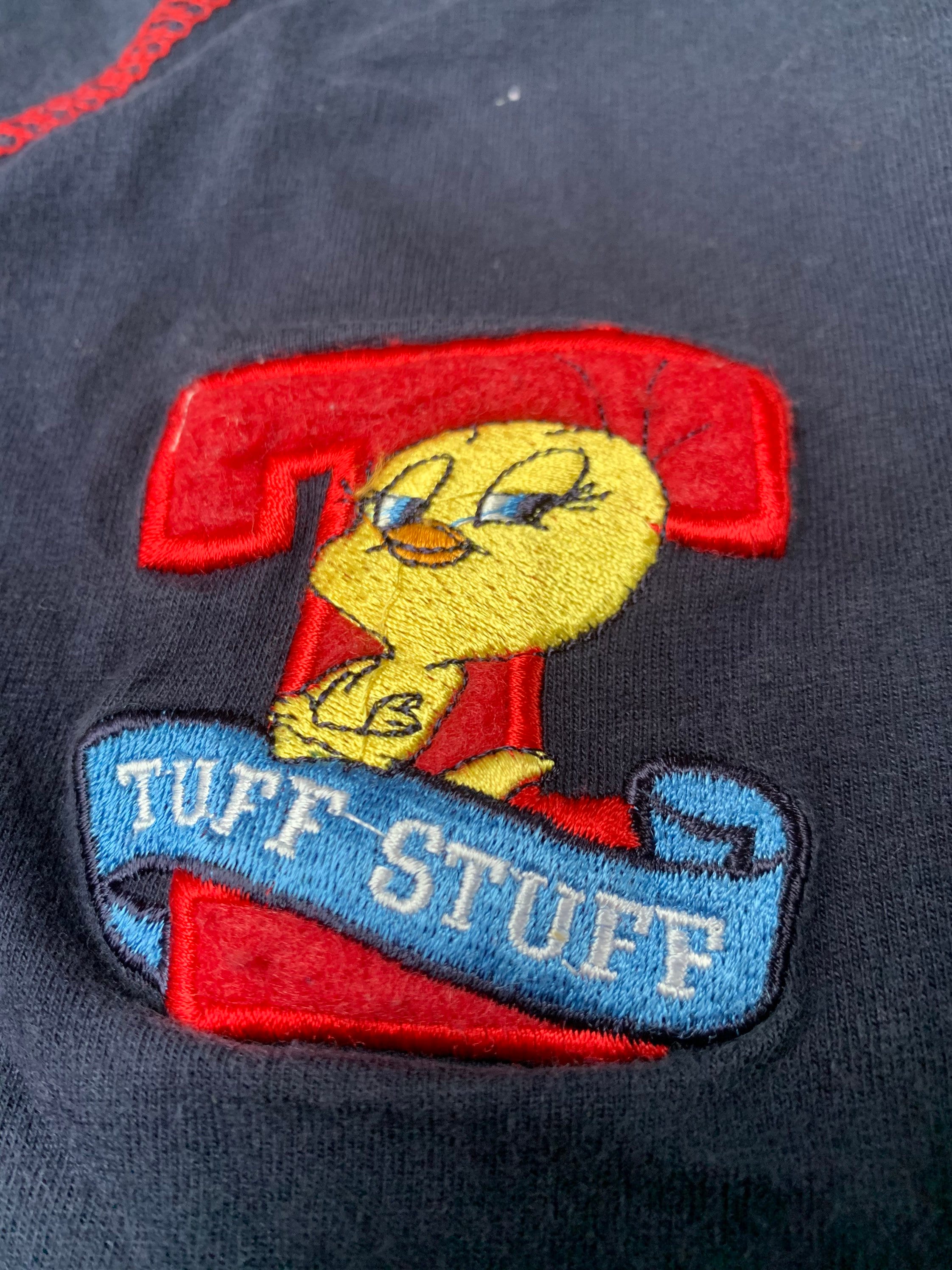 Vintage Tweety Bird Tuff Stuff Baseball Softball Jersey Size 2XL ...