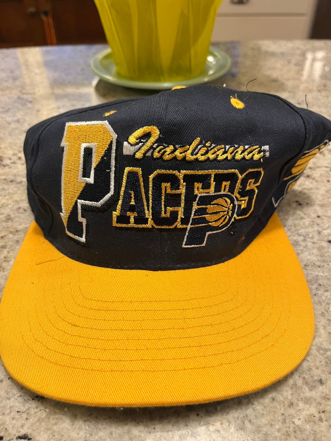 Vintage Indiana Pacers Snapback Hat Cap Unique Embroidered Design ...