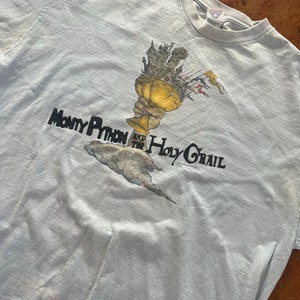 Vintage Monty Python and the Holy Grail T Shirt Size 2XL Awesome ...