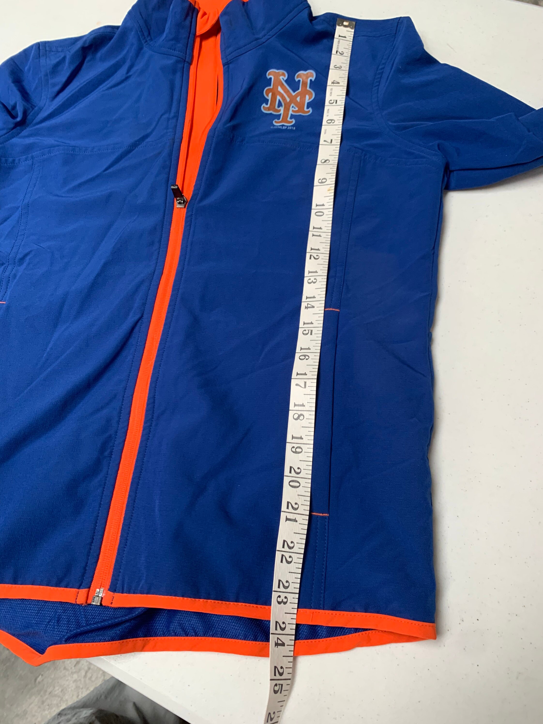 New York Mets Windbreaker Full Zip Jacket Size Small EUC - Etsy