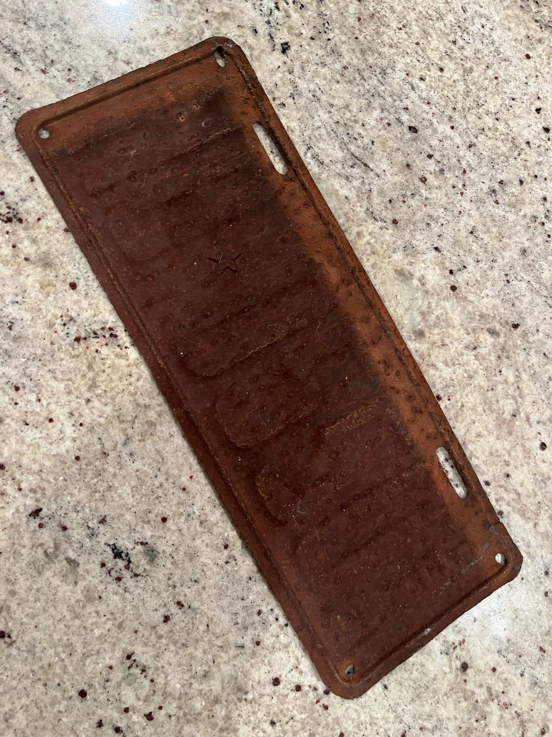 1931 Texas License Plate N8 0550 Rusty Patina TEX 31 - Etsy