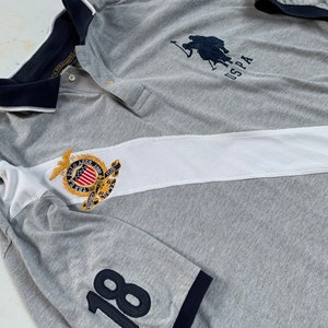 US Polo Association USPA Polo Shirt Size 5XLT Tall Quality Embroidered ...